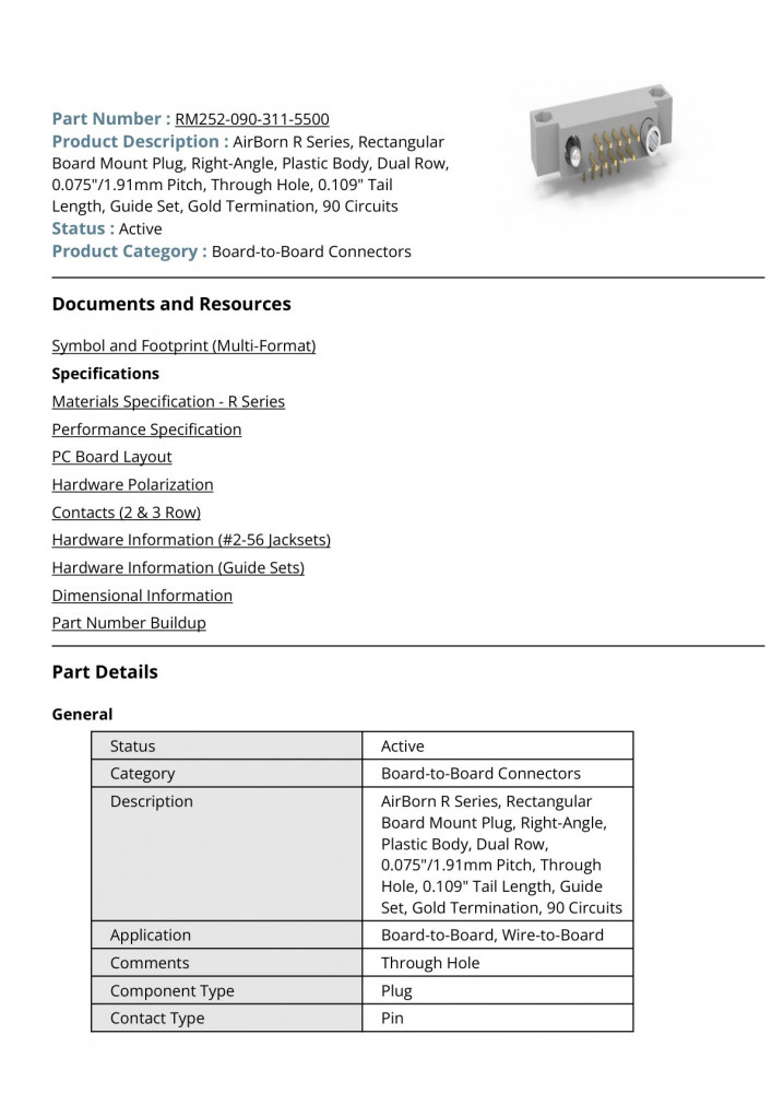 Technical document page 1