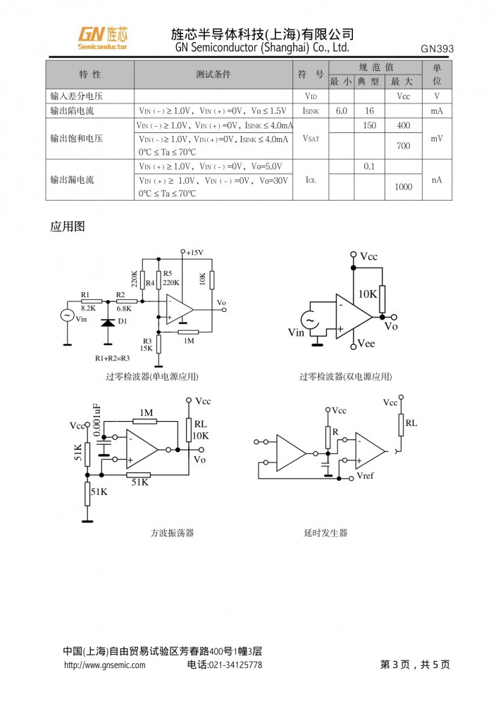 GN393 technical document page 3