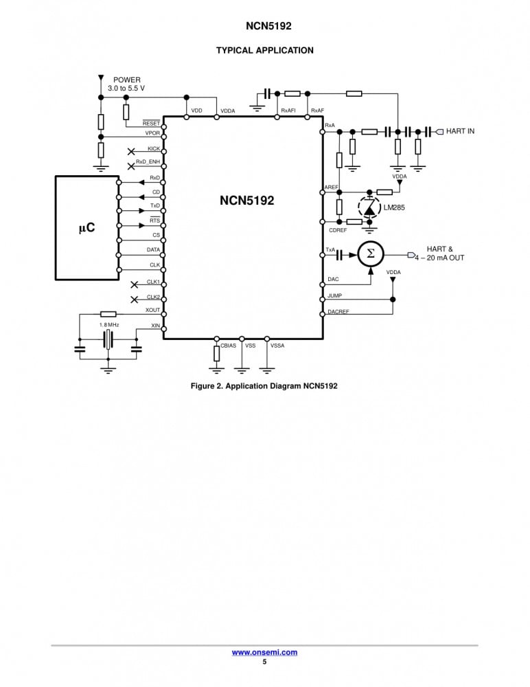 NCN5192 datasheet page 5
