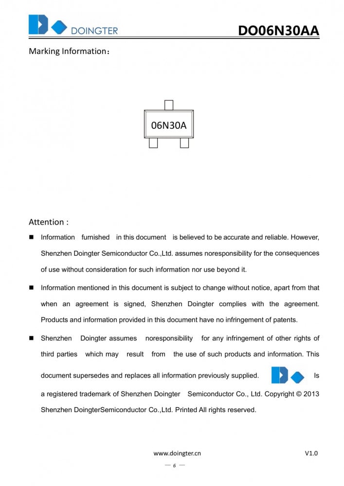 DO06N30AA datasheet page 6