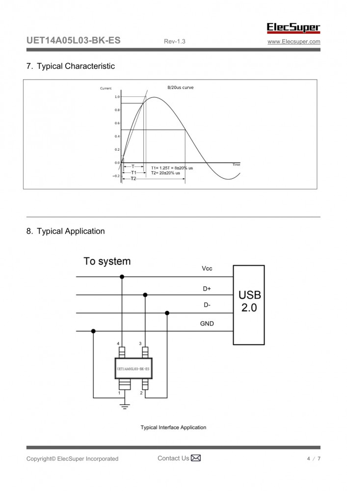 UET14A05L03-BK-ES datasheet page 4