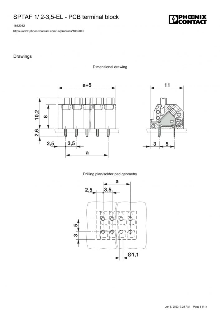Phoenix Contact 1862042 technical document page 6