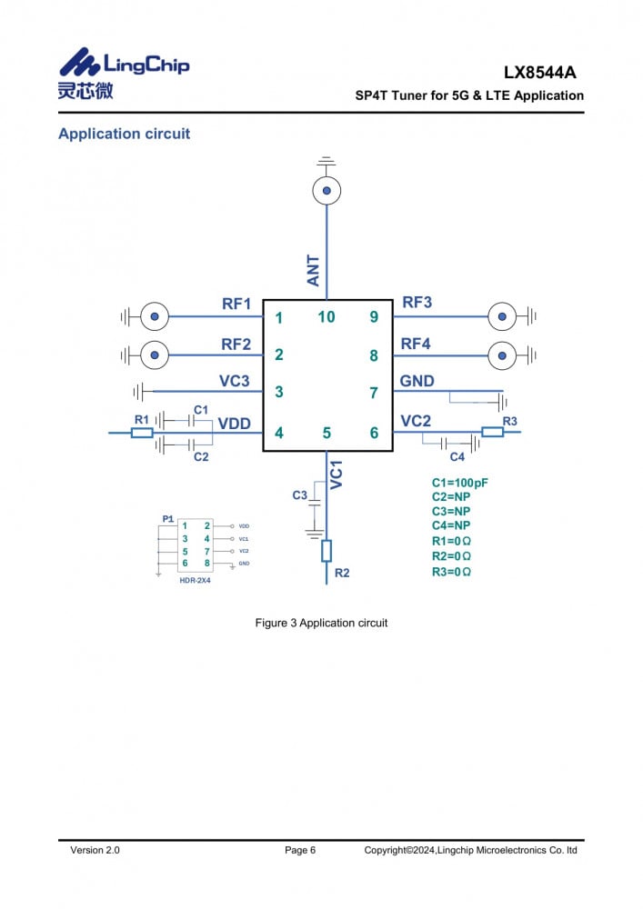 LX8544A datasheet page 6