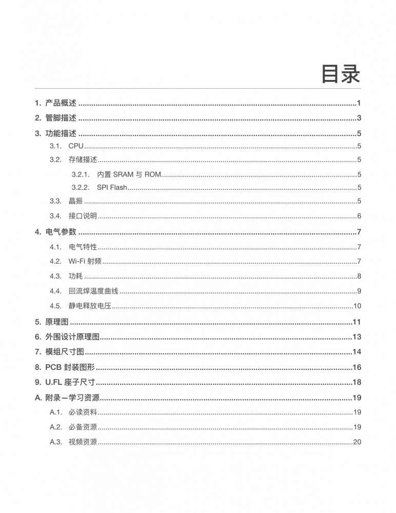 ESP-WROOM-02D datasheet page 3