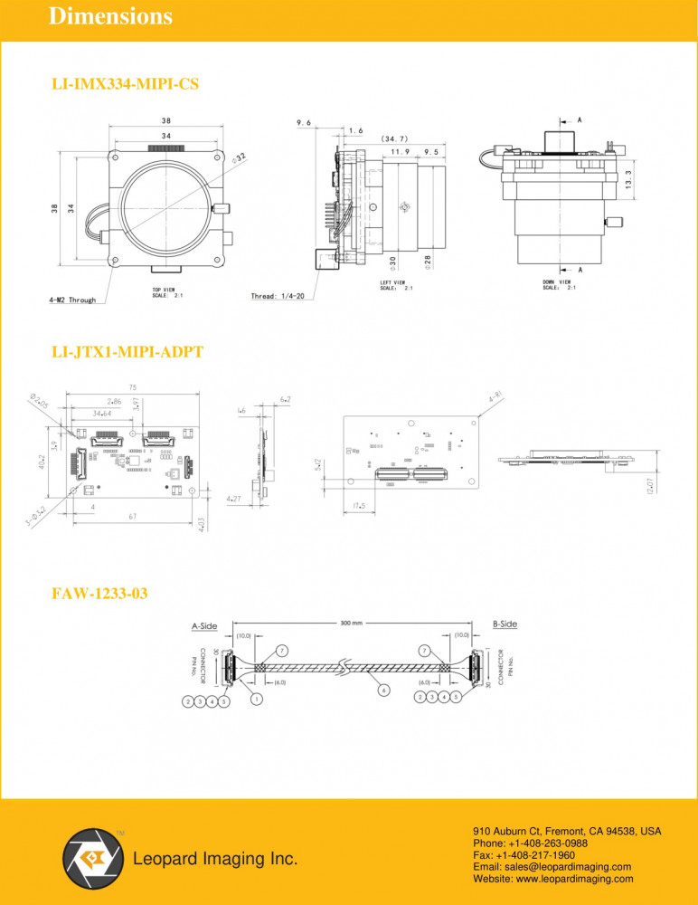 Camera kit document page 3