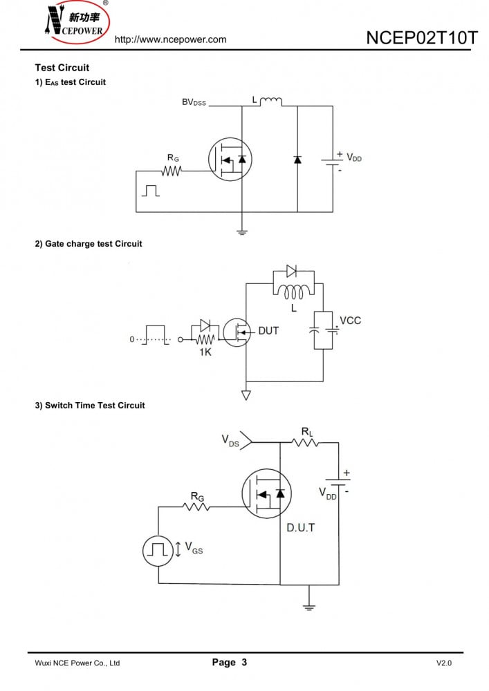 NCEP02T10T datasheet page 3