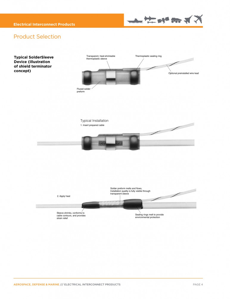 TE Connectivity Raychem document page 4