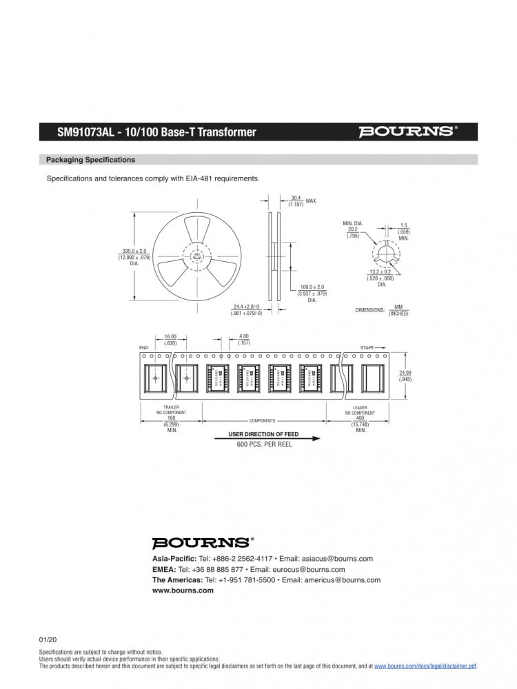 SM91073AL-E datasheet page 3