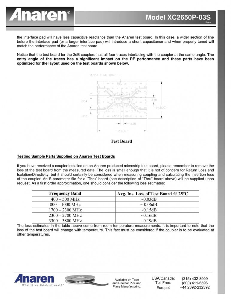 XC2650P-03S datasheet page 9