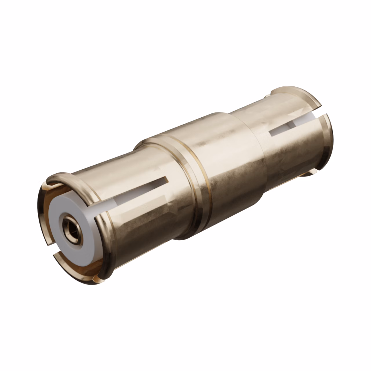 SMP-MAX Jack-to-SMP-MAX Jack Adapter, 12.15mm Length, 0.20µm Gold (Au) Plating, Tray, 50 Ohms for sale