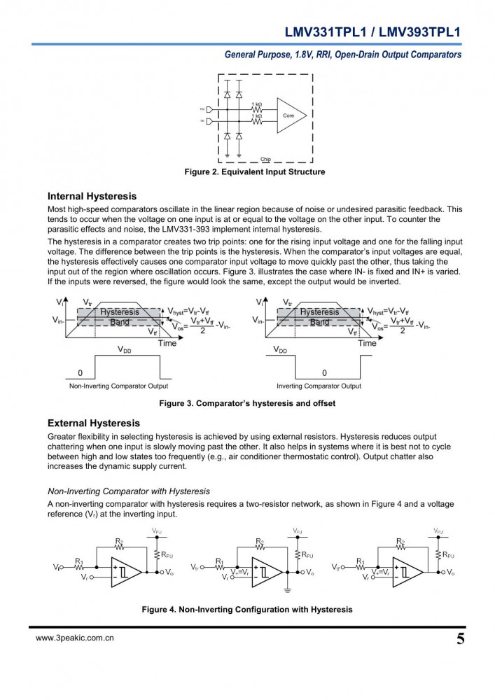 LMV393TP-VR datasheet page 5