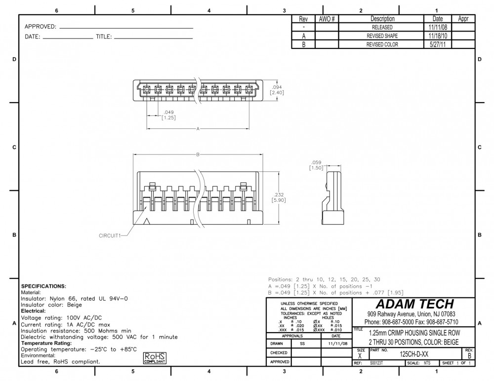 125CH-D-06 technical document preview