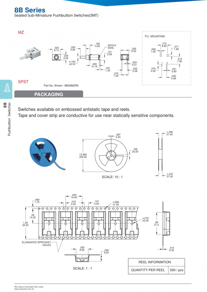 Dailywell 8BS9MTQES technical document page 3