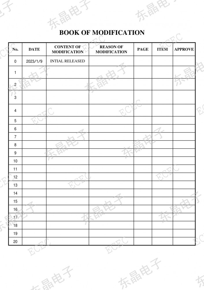 B03579J061 specification page 2