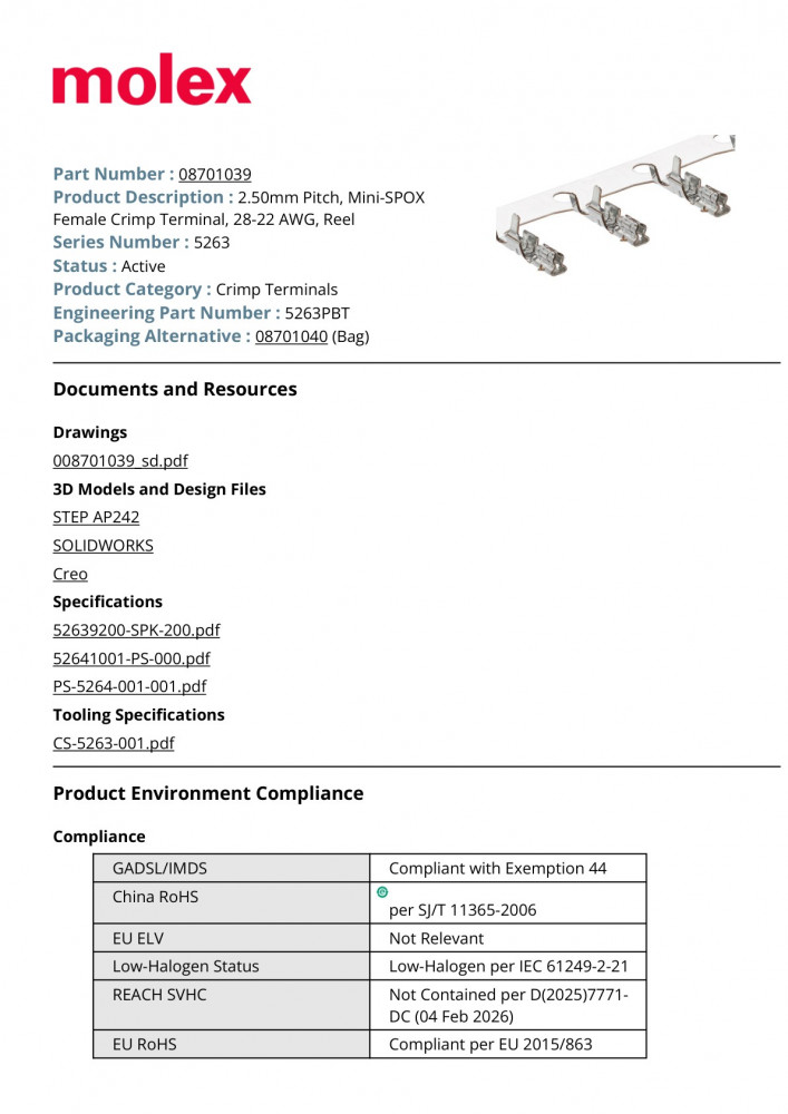 Technical document page 1