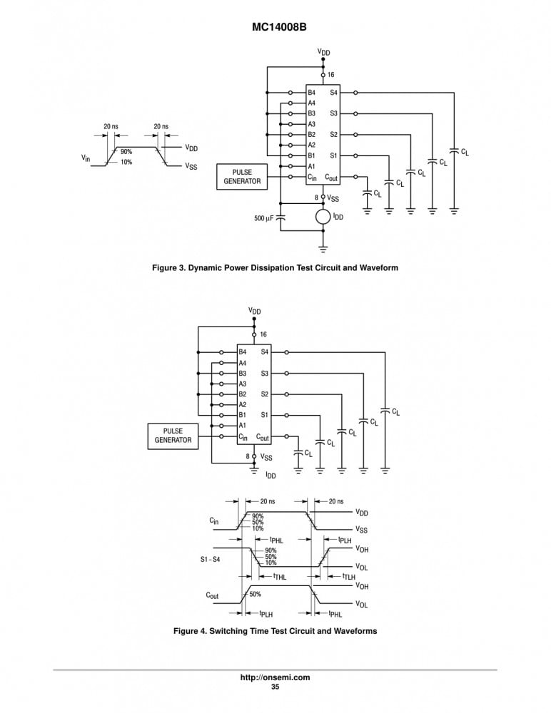 MC14008BF datasheet page 5