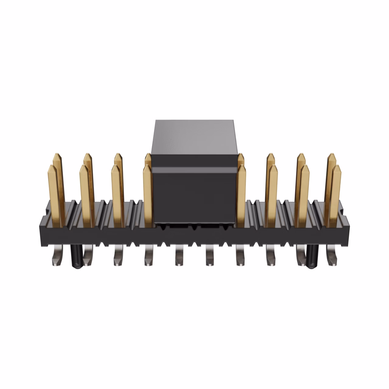 Milli-Grid Header, Vertical, Surface Mount, 20 Circuits, 0.38µm Gold (Au) Plating, Mating Pin Length 3.80mm, with Cap and Pegs, Tape and Reel, Lead-Free for sale