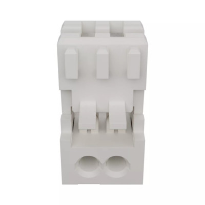 Appli-Mate RAST 2.5 IDT Housing, 2.50mm Pitch, Female, 2 Circuits, Beaded Terminal, All Position Keys, Open Endwalls for sale