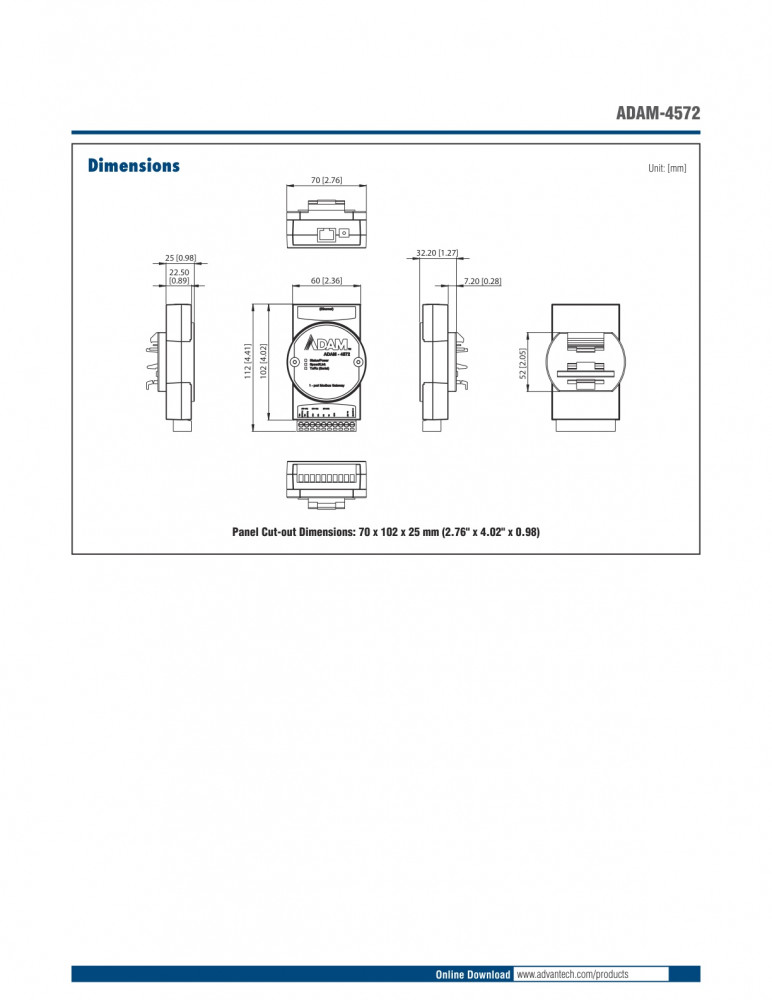 ADAM-4572 product documentation page 2