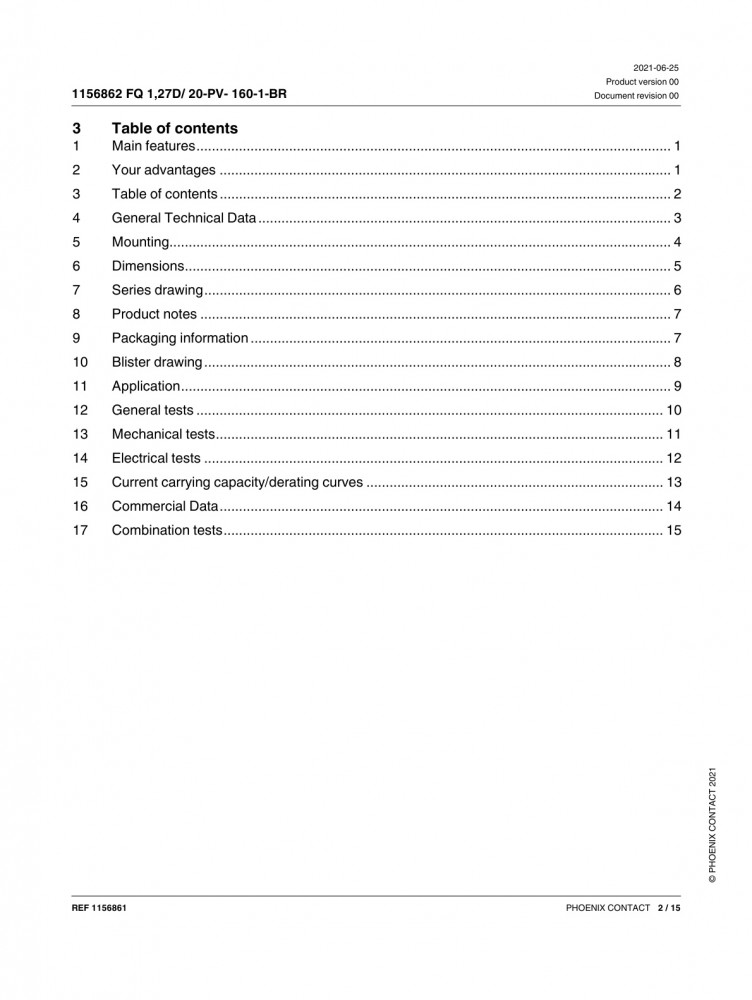 Phoenix Contact 1156862 technical document page 2