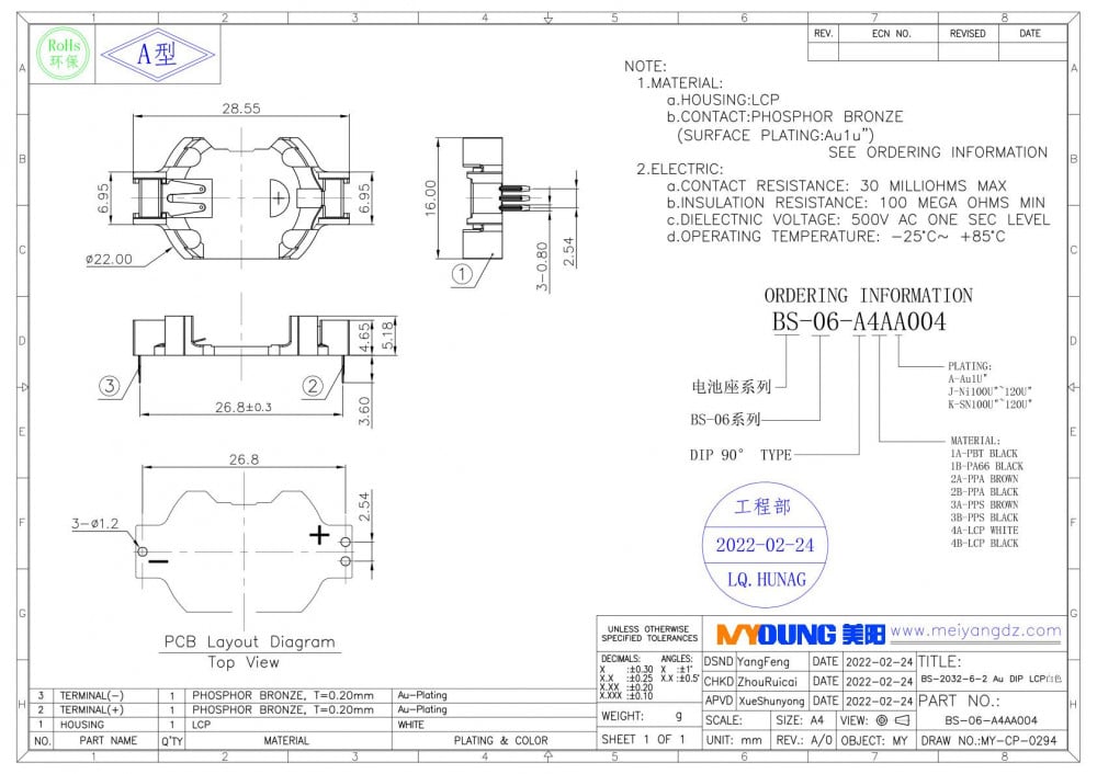 BS-06-A4AA004 technical document