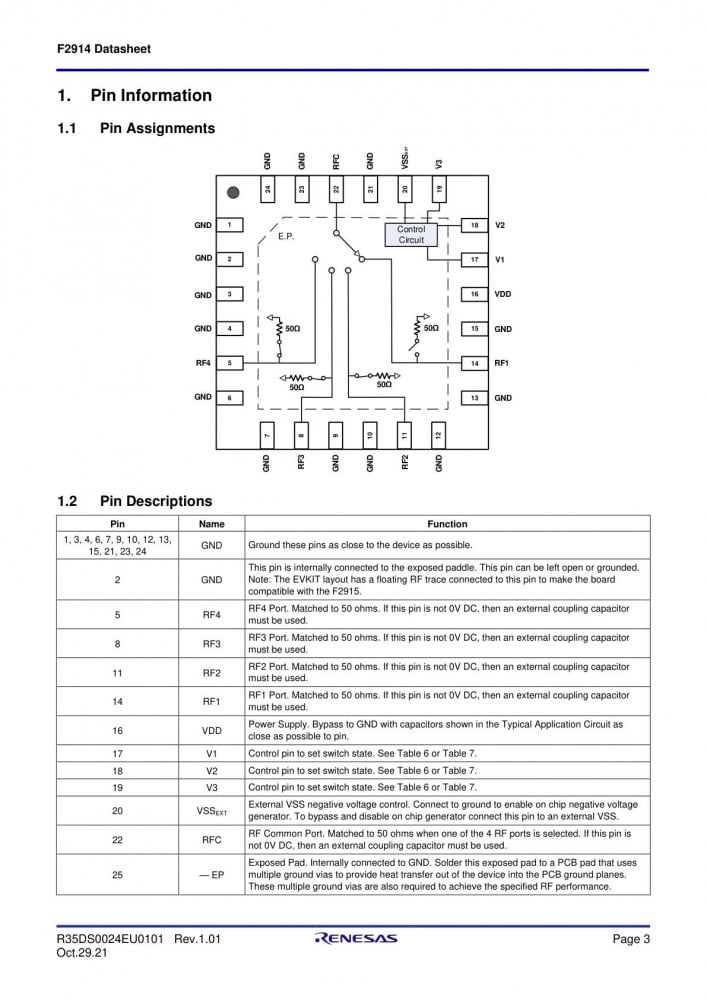 F2914 datasheet page 3