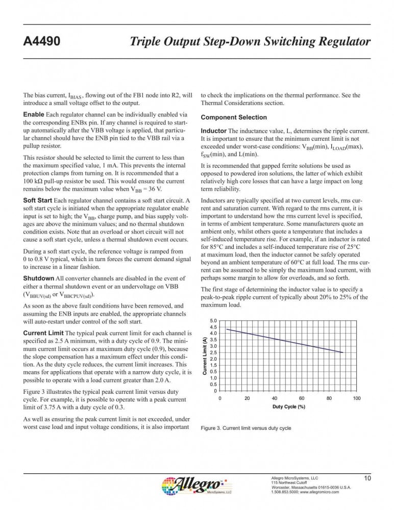 A4490EESTR-T datasheet page 10