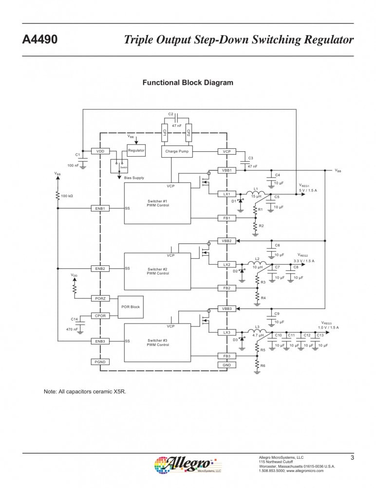 A4490EESTR-T datasheet page 3