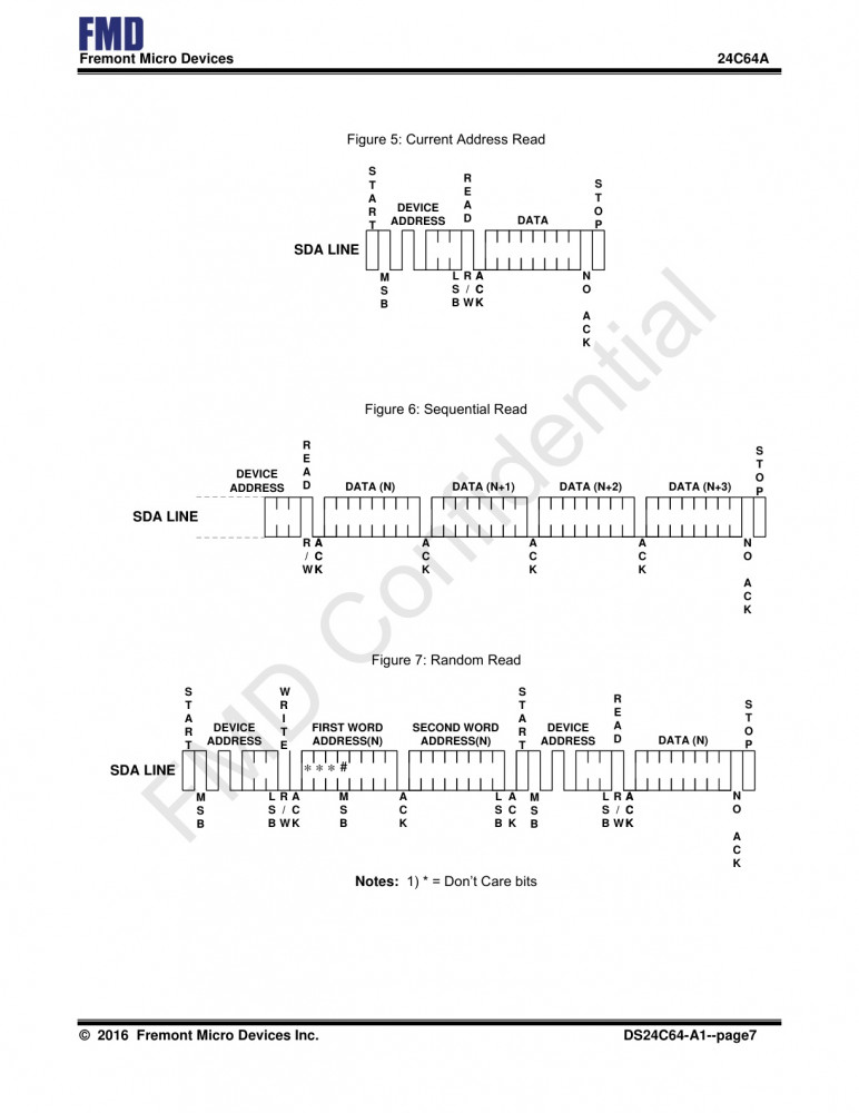 FT24C64A datasheet page 7