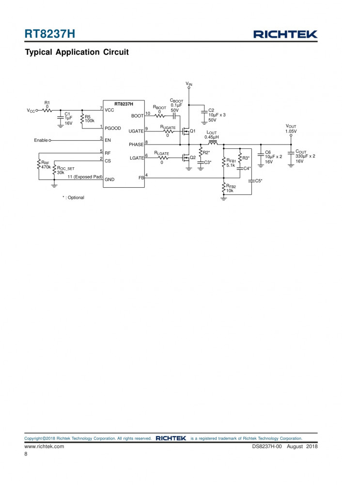 RT8237H datasheet page 8
