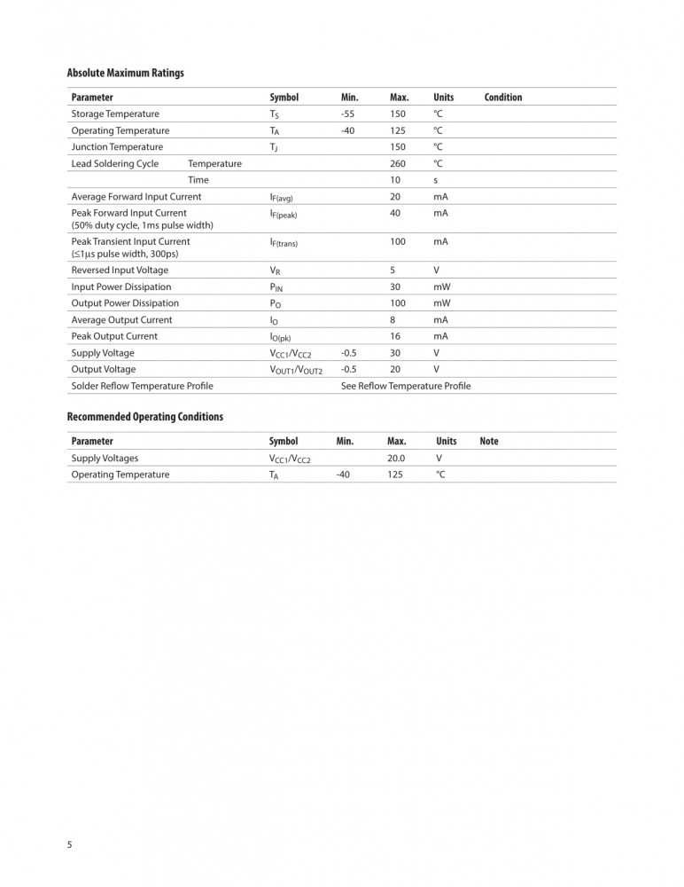 ACFL-5212T-060E datasheet page 5