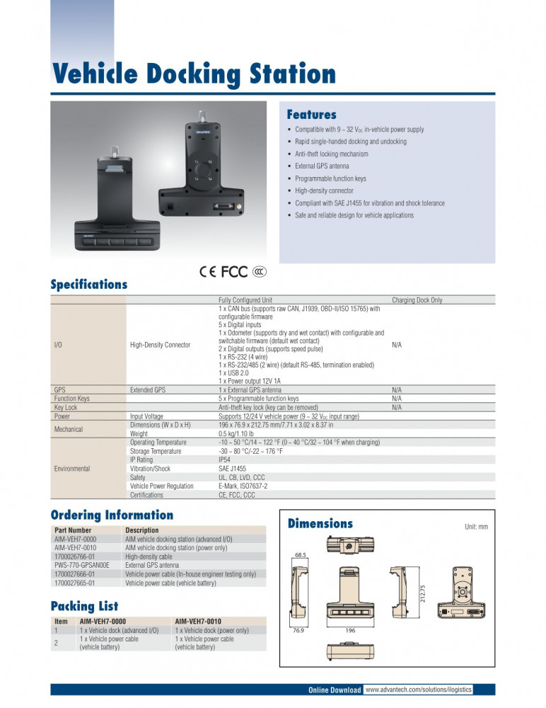 ADVANTECH AIM product documentation page 4