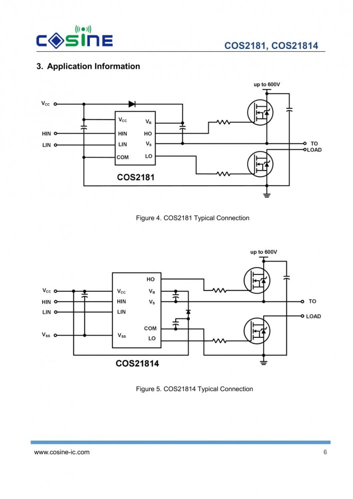 COS2181 datasheet page 6