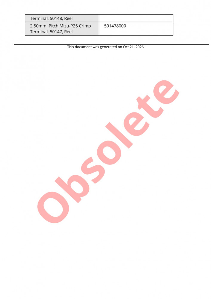 Technical document image 3 for MOLEX 638517100
