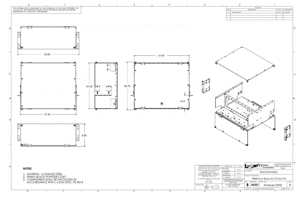 FE-RM4U72PSP product document page