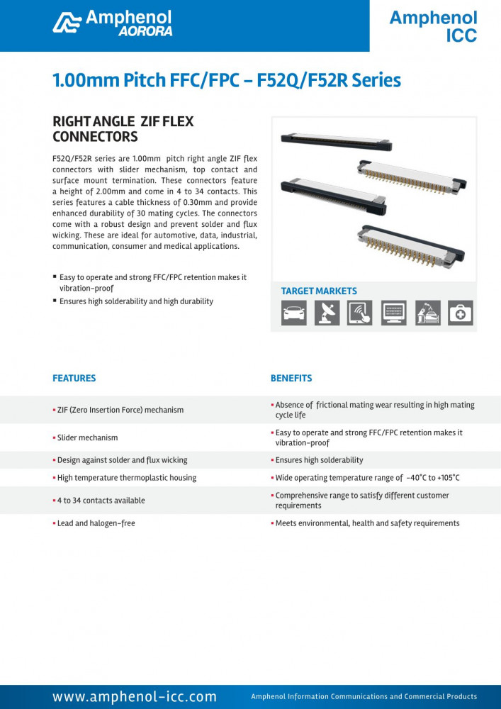 F52R series technical document page 1