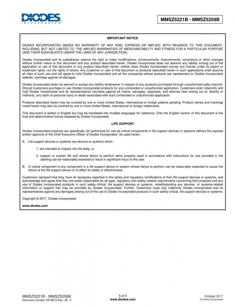 MMSZ5226B-7-F datasheet page 5