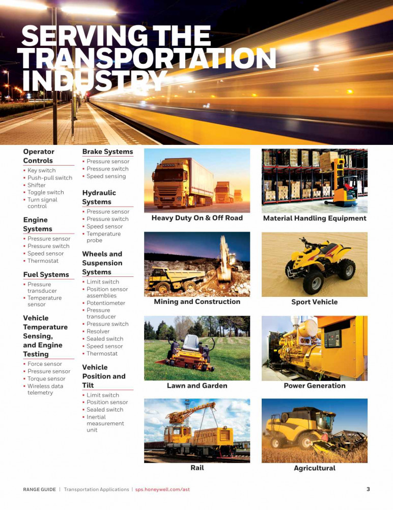 Honeywell transportation guide page 3