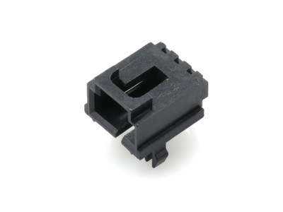 2.54mm Pitch SL Header, Single Row, Right Angle, 3.05mm Pocket, Shrouded, with Beveled Plastic Peg, 3 Circuits, 0.76µm Gold (Au) Selective Plating, Tin (Sn) PC Tail Plating for sale