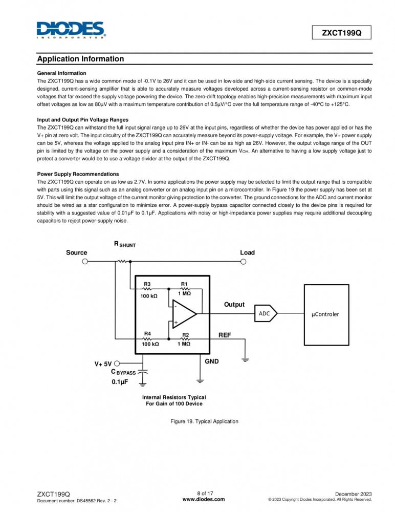 ZXCT199Q datasheet page 8