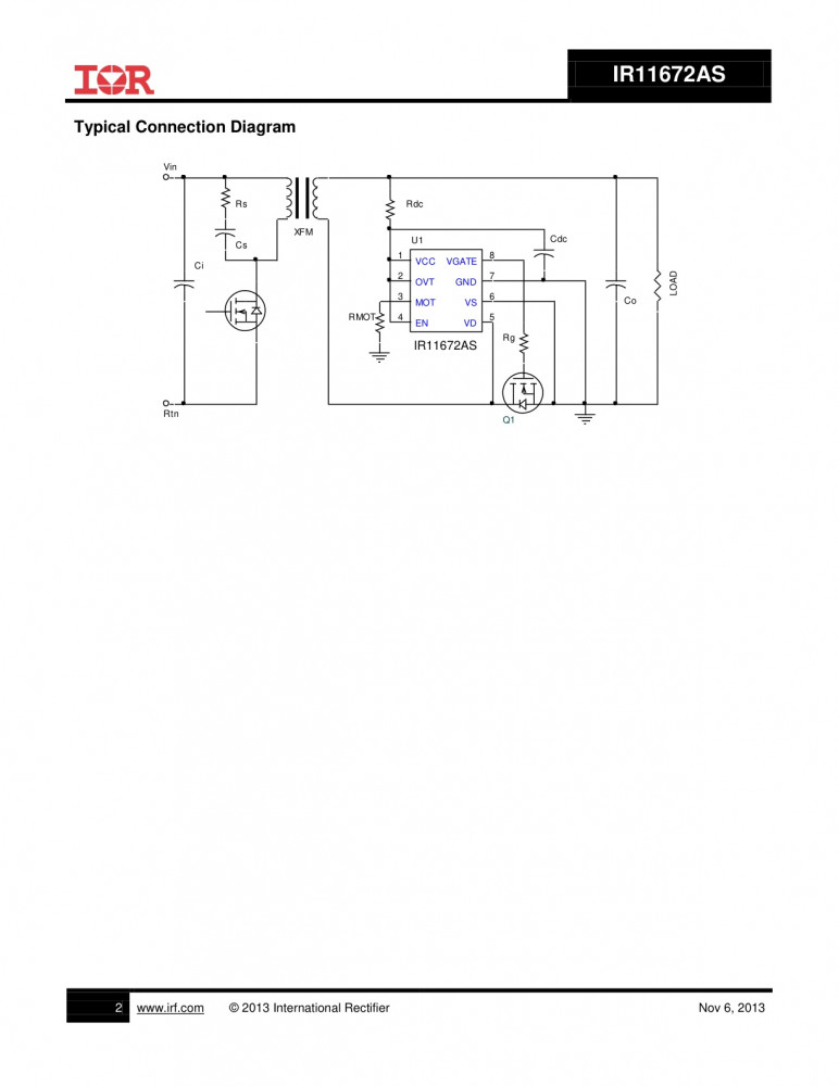 IR11672AS datasheet page 2