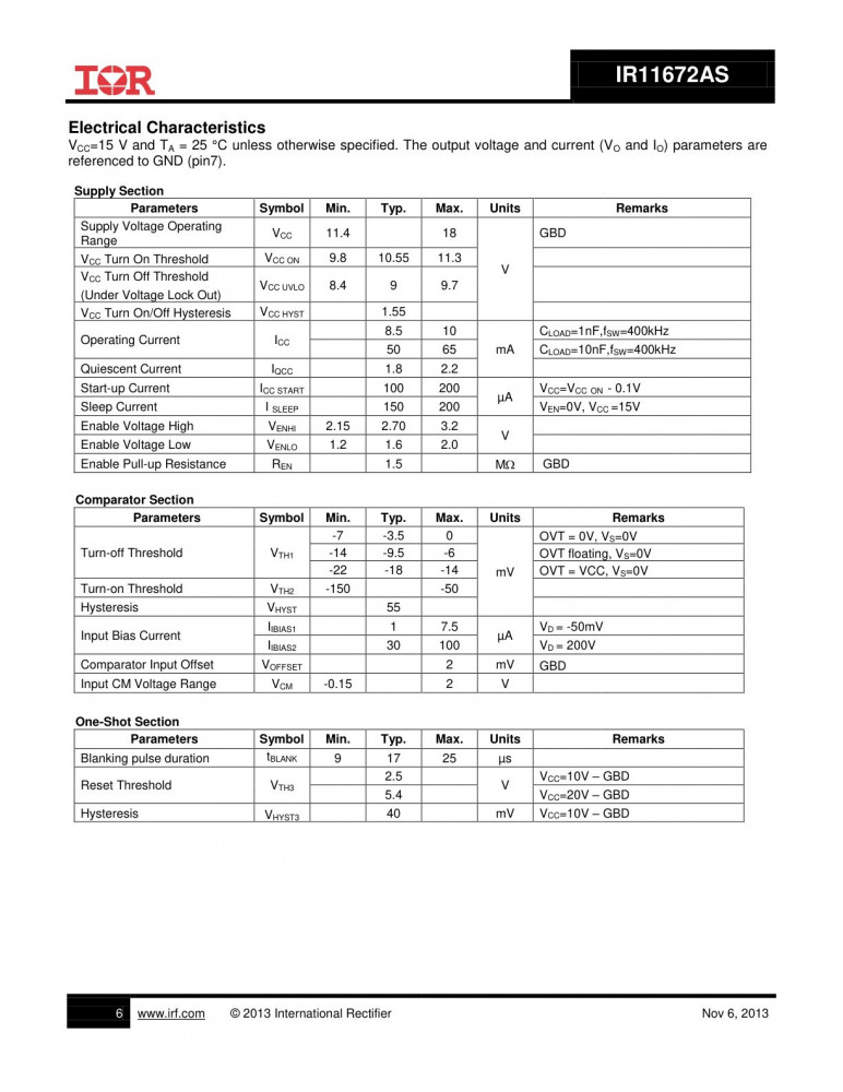 IR11672AS datasheet page 6