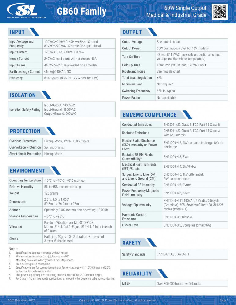 GB60S12K datasheet page 2