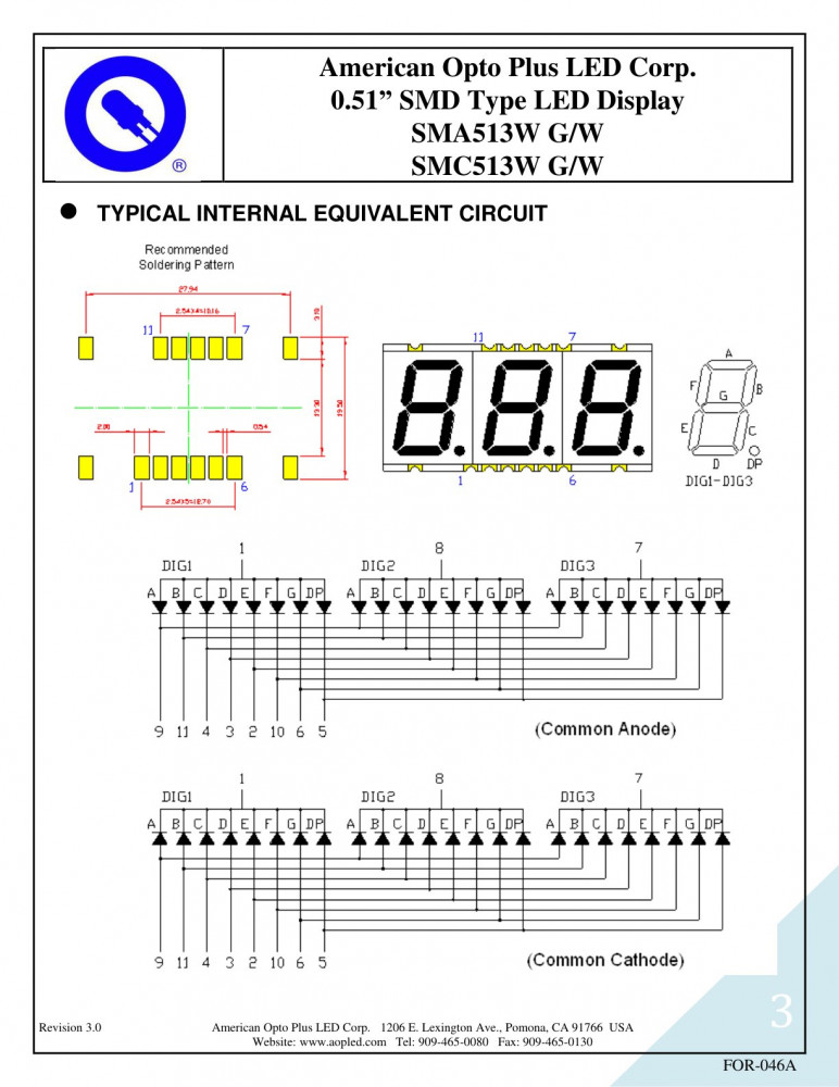 SMC513W datasheet page 3