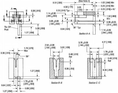 TE Connectivity 63658-3 Magnetic Wire Connectors