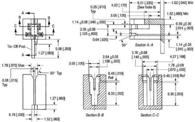 TE Connectivity 63844-3 Magnetic Wire Connector Chip for sale