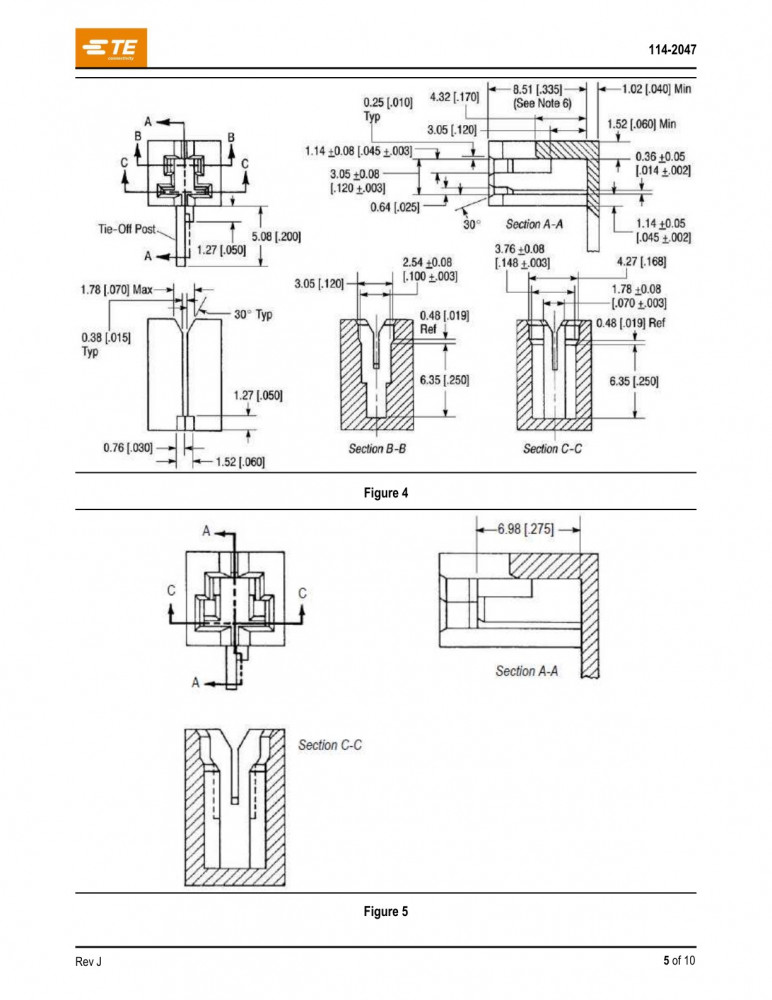TE Connectivity MAG-MATE Mini Series document page 5