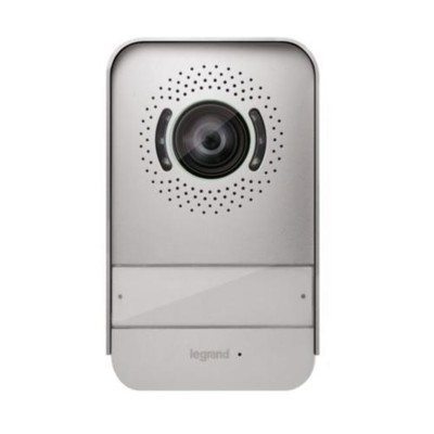 Additional metal street panel with color camera for 2-wire video door entry kit - 1 or 2 call buttons - Vandal resistant housing for sale