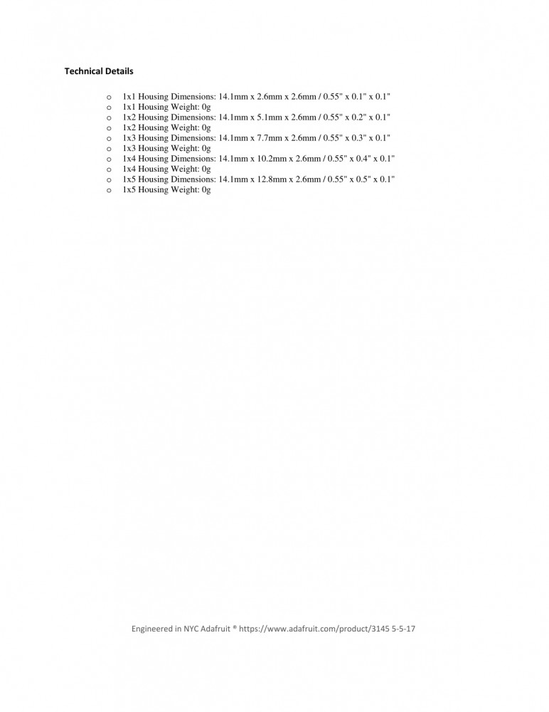 Adafruit 3145 technical document page 2