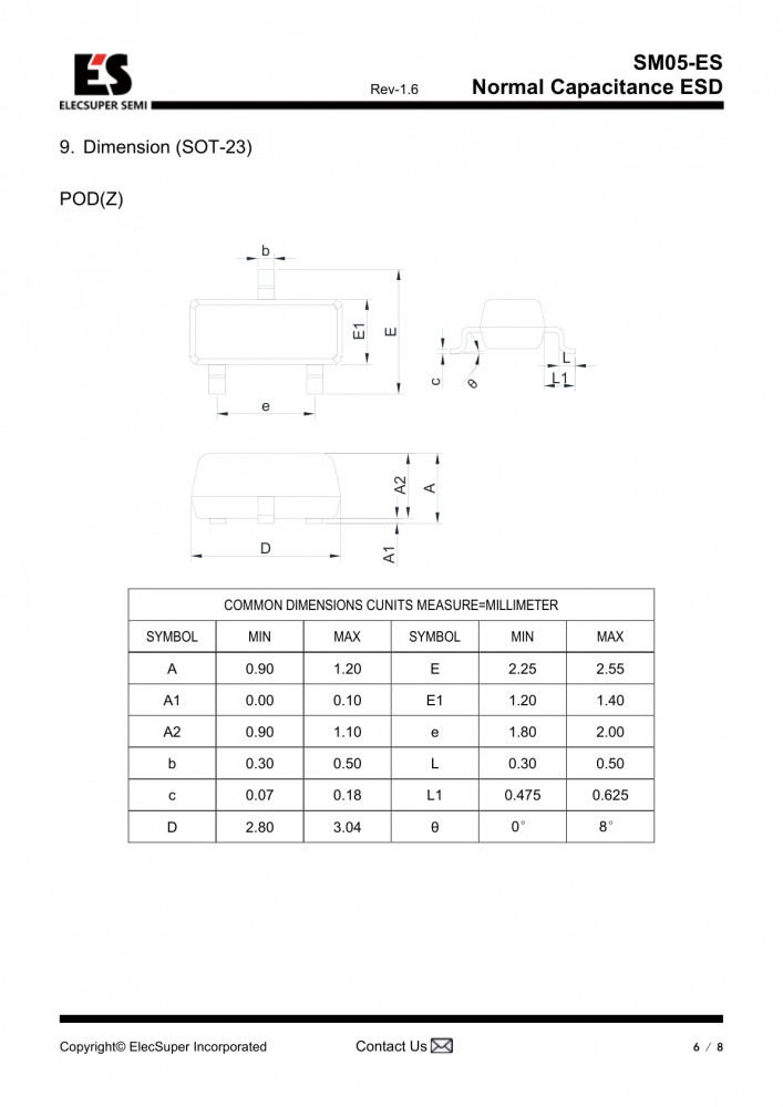 SM05-ES datasheet page 6